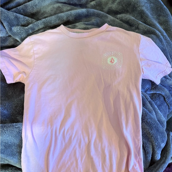 Volcom | Shirts | Volcom Pink Short Sleeve Tee | Poshmark